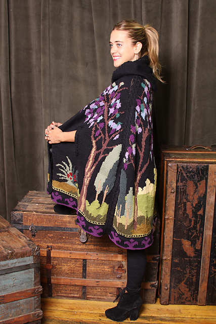 Ravelry: Enchanted French Traveling Cape pattern by Nicky Epstein