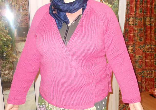 Ravelry: Crossover Wrap Cardigan pattern by Sirdar