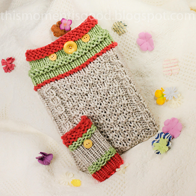 Ravelry: Tablet/iPad Cover pattern by Nicole F. Cox