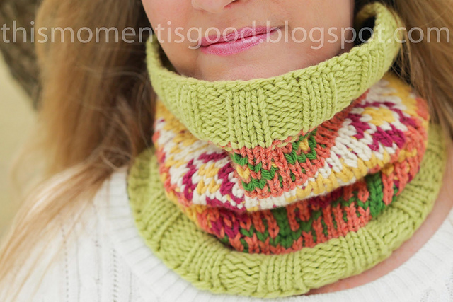 Ravelry: Spring Tulip Cowl pattern by Nicole F. Cox