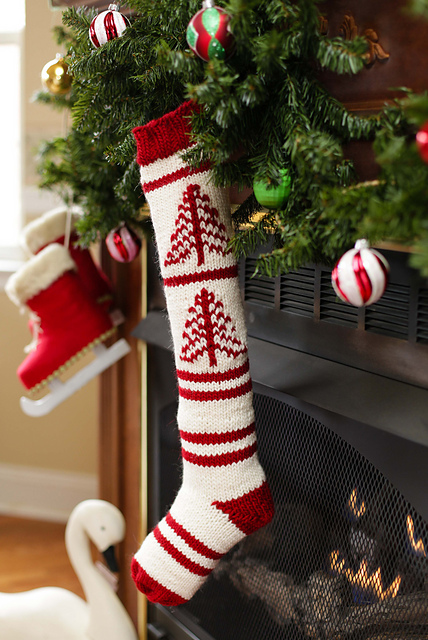 Ravelry: Fair Isle Christmas Stocking pattern by Nicole F. Cox
