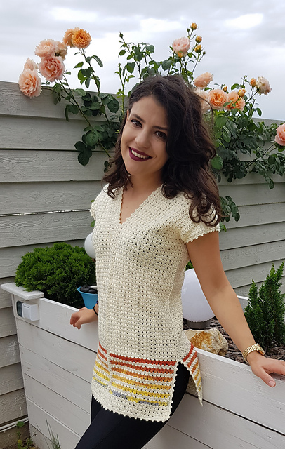 Ravelry: Simple blouse pattern by Roxi crochet