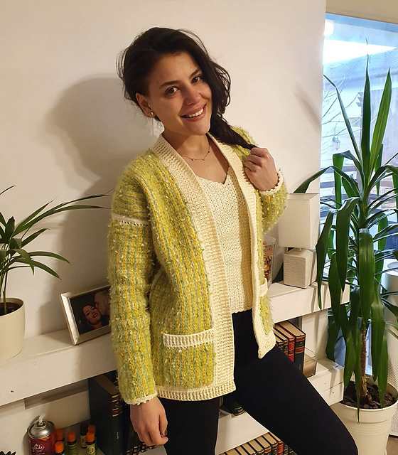 Ravelry: Jacket for spring pattern by Roxi crochet