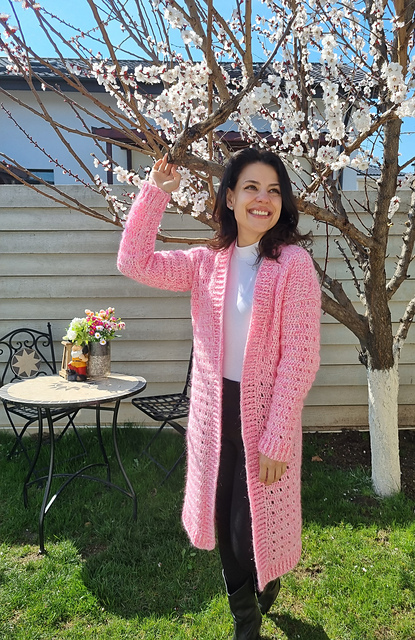 Ravelry: Cardigan for spring pattern by Roxi crochet
