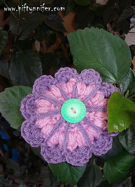 Ravelry: Funky Flower pattern by Jennifer Gregory