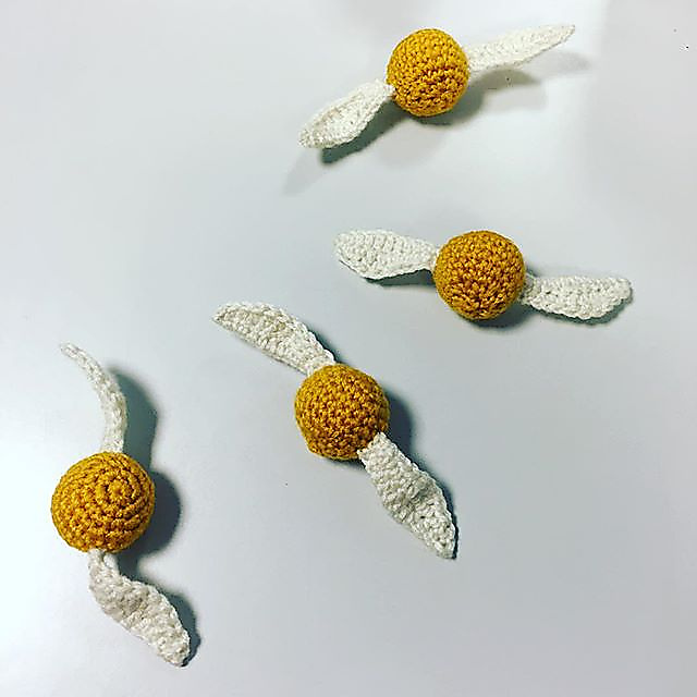 Ravelry: Stitched Snitch pattern by Carrie Chapman