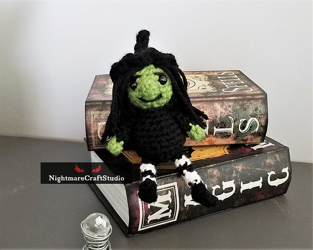 Ravelry: Little Green Witch Doll pattern by NightmareCraftStudio