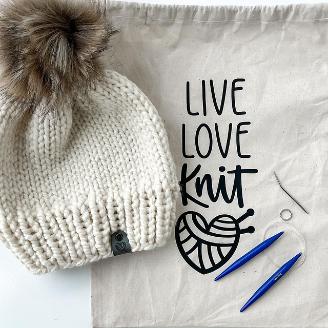 Ravelry: Simple Knit Beanie pattern by Nikki Loud