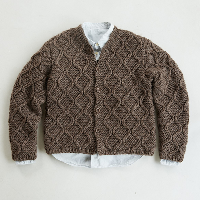 Ravelry: #19 Bulky Jacket pattern by Aya Kasama (笠間綾)