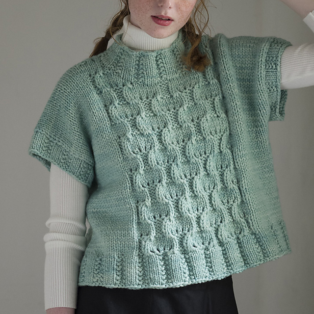 Ravelry: p58 Chunky Vest pattern by Tomoko Nishimura