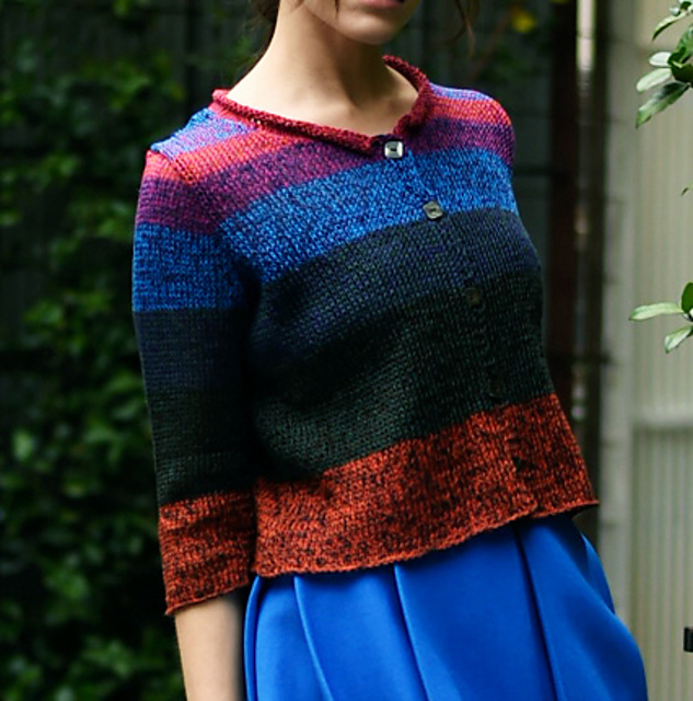 Ravelry: Linen Cardigan pattern by Puppy (Daidoh International, Ltd.)