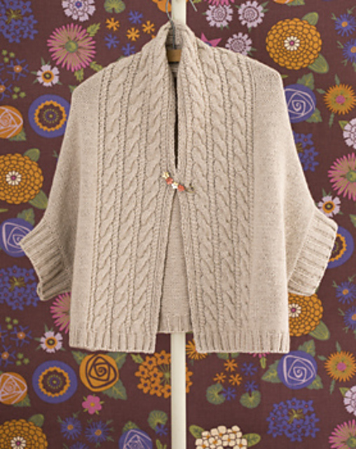 Ravelry: Cashmere Bolero pattern by Yoshiko Hyodo (兵頭良之子)