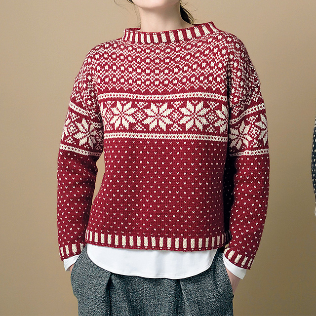 Ravelry: p. 19 Setesdal Kofte Pullover pattern by Mayumi Kawai (河合真弓)