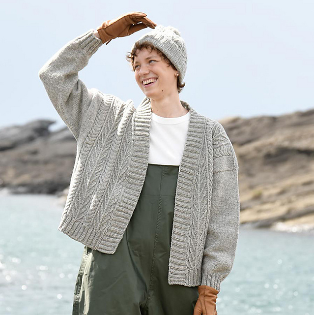 Ravelry: p.13 Straight Jacket pattern by Cassandra Harada