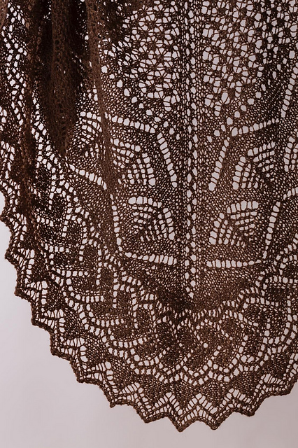 Ravelry: p.20 Wave edge half shawl and half hup shawl pattern by Fumiko ...