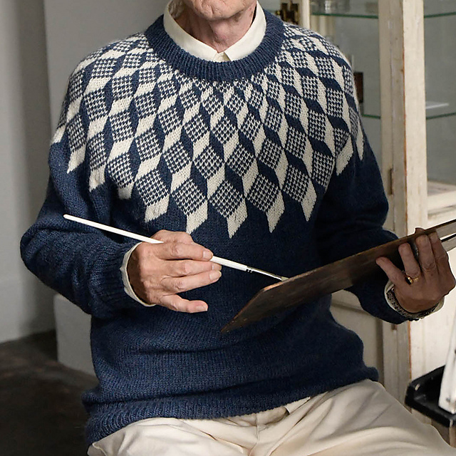 Ravelry: p.18 Men's Circular Yoke pattern by Naotaka Ito 伊藤 直孝