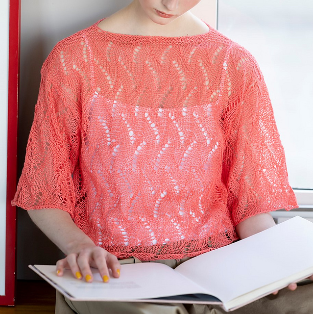 Ravelry: M Linen Pullover pattern by Puppy (Daidoh International, Ltd.)