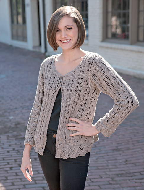 Ravelry: Tulip Lace Cardigan pattern by Daniela Nii
