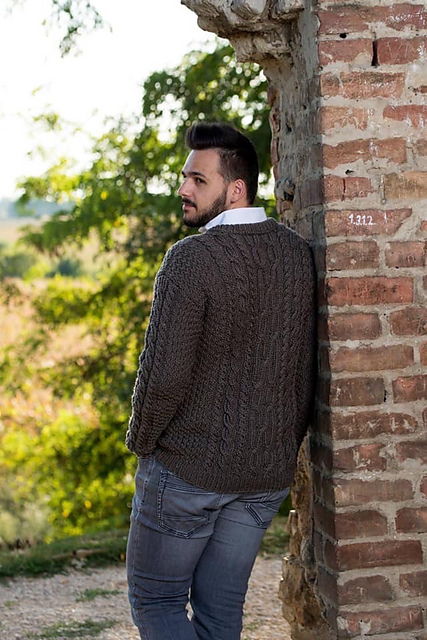 Ravelry: Hunter Sweater pattern by Nikolett Corley Designs