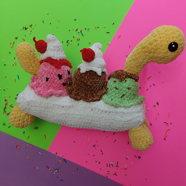 Ravelry: Bananasaurus Split pattern by Angela Ader