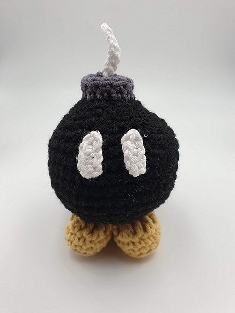 Ravelry: Super Mario Bob-omb pattern by Ninja Cat Crafts