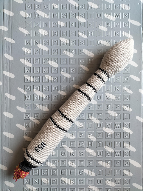 Ravelry: Vega C rocket pattern by Inuit Crochet