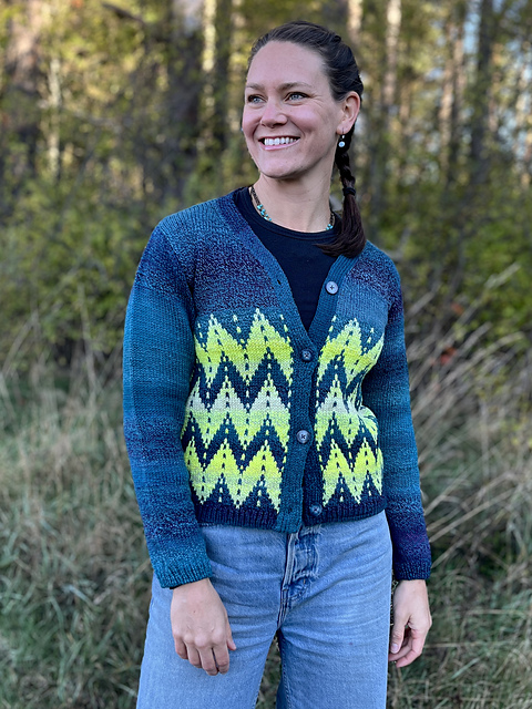 Ravelry: North Sister Cardi & Vest pattern by Natascha Tulloch