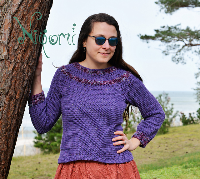 Ravelry: Anouk Sweater pattern by Niyomi Handmade