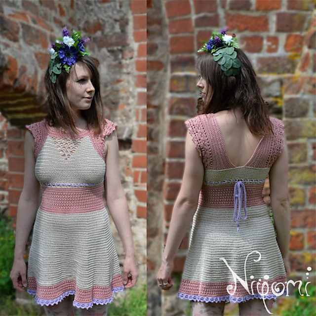 Ravelry: Athene Dress pattern by Niyomi Handmade