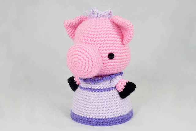 Ravelry: Piper the Princess Pig pattern by YOUnique Crafts