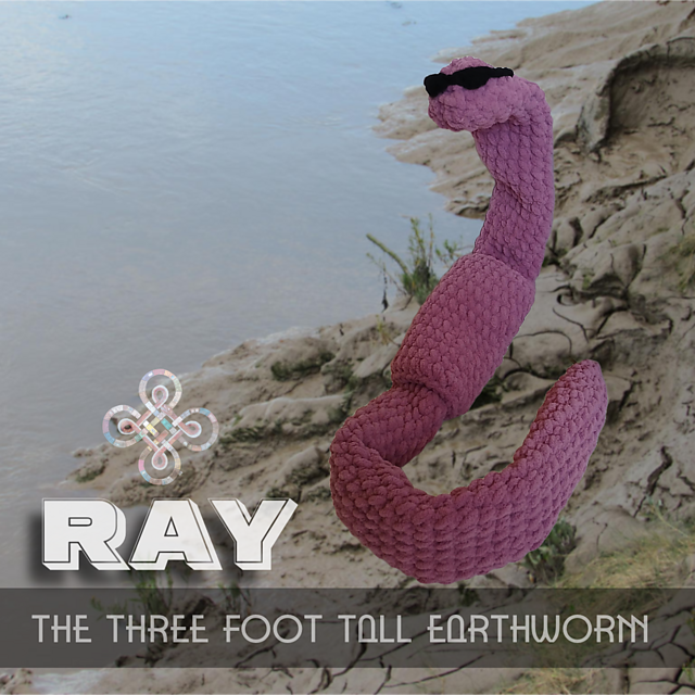 Ravelry: Ray - Three Foot Tall Earthworm pattern by Noetic Arts