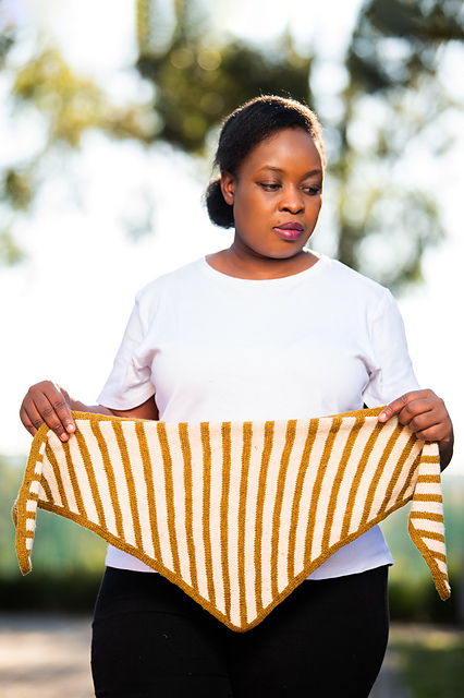 Ravelry: Bina Shawl pattern by Noma Ndlovu
