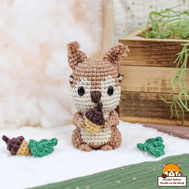 Ravelry: Chip the Squirrel pattern by Celiane Emma