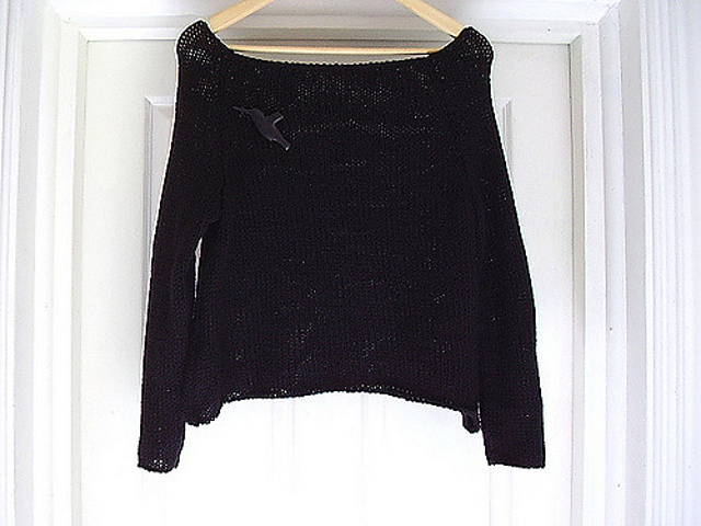 Ravelry: Black on Black pattern by Black Dog Designs