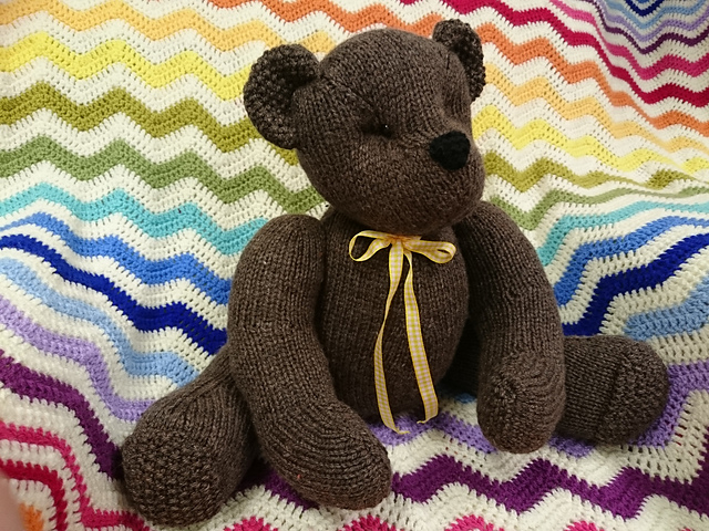 Ravelry: Jonty the Jointed Bear pattern by Jill Chapman