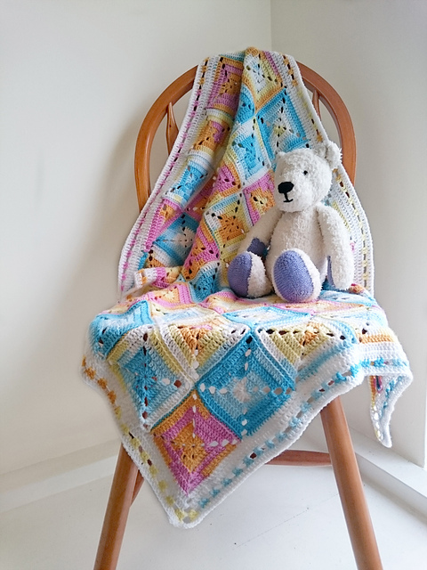 Ravelry: Sweet Shop Baby Blanket pattern by Jill Chapman