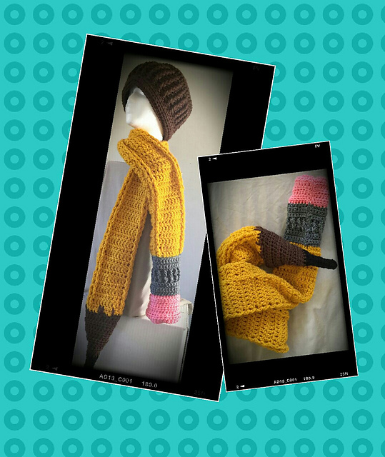 Ravelry: Old School Pencil Scarf pattern by Northern Queens