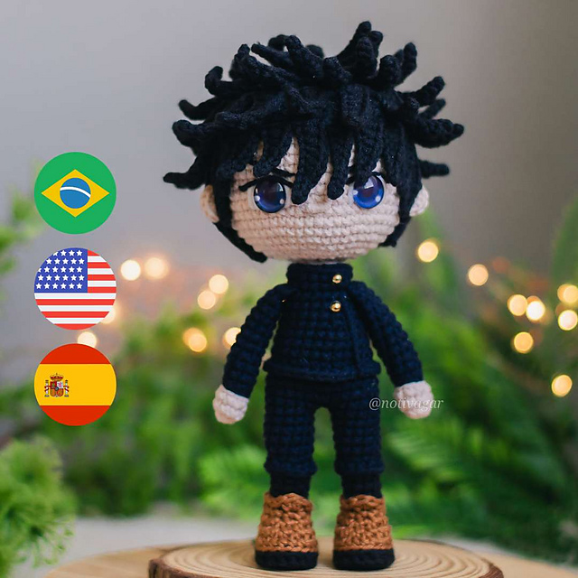 Ravelry: Megumi Fushiguro pattern by Thamires Kaled