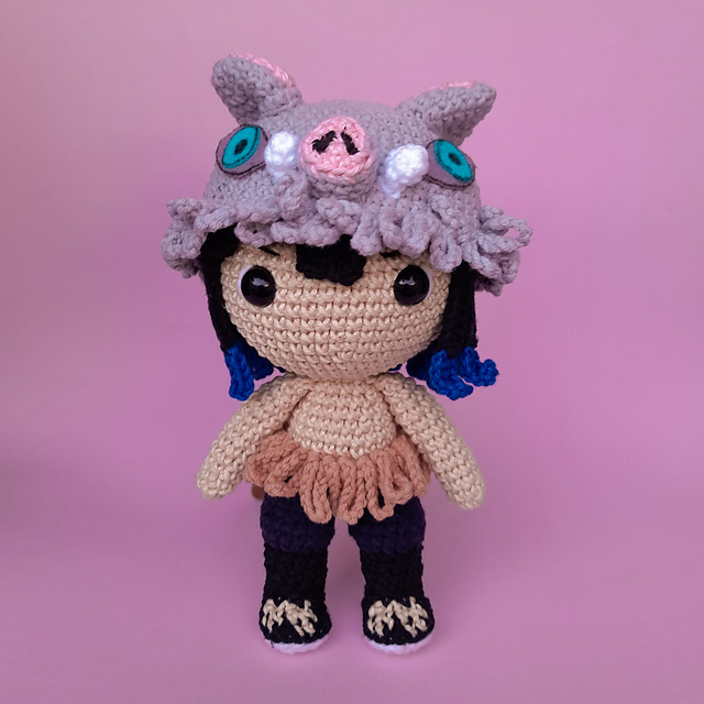 Ravelry: Inosuke (Demon Slayer) pattern by Thamires Kaled