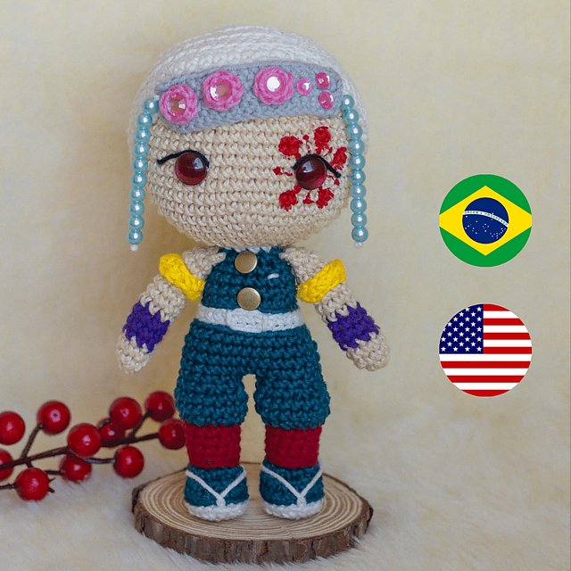 Ravelry: Tengen Uzui Amigurumi pattern by Thamires Kaled