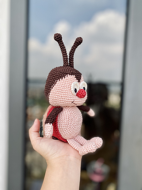 Ravelry: KiKi The Ladybug pattern by Elly Ngo