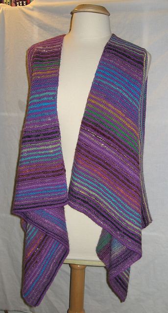 Ravelry: Waterfall Vest pattern by Nancy Hopf/NRHDesigns