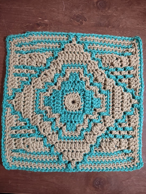 Ravelry: Tribal 7 Square pattern by Cadence Nunez