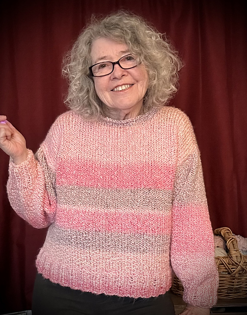 Ravelry: Puffmallow Pullover pattern by Sandy Sessler