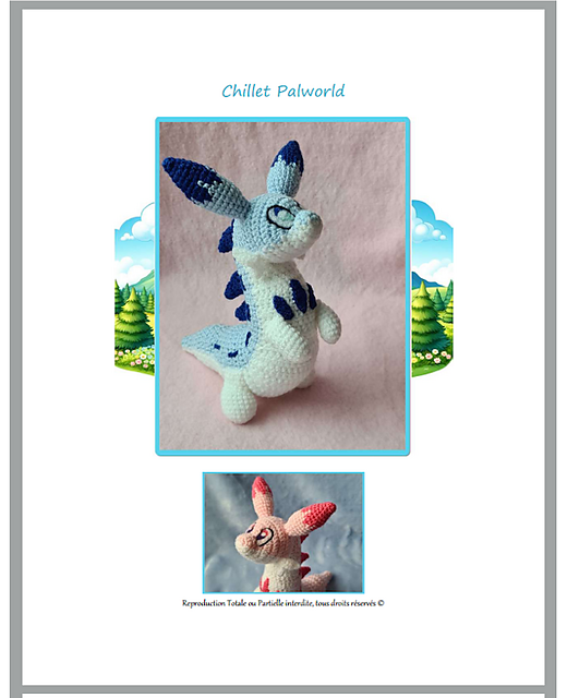 Ravelry: Chillet Palworld pattern by Nyantillie G-M