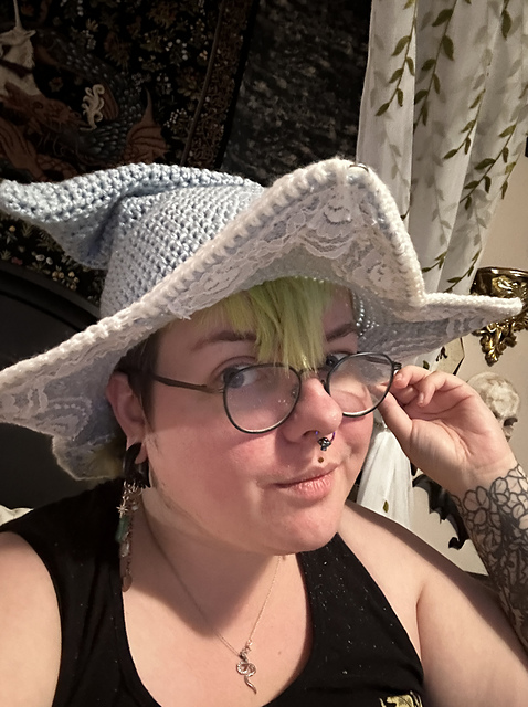 Ravelry: Daffodil Witch Hat pattern by Nyx Nova