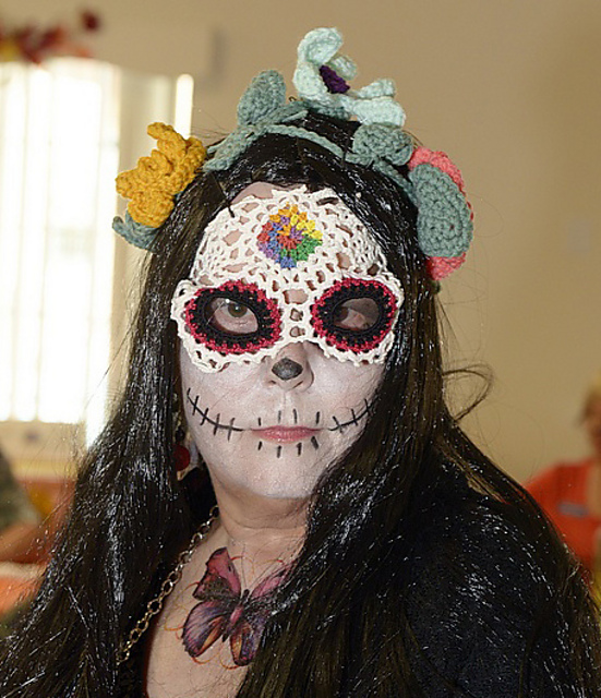 Ravelry: Sugar Skull Mask pattern by Farrah Hodgson