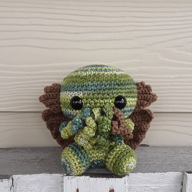 Ravelry: Cthulhu pattern by Mersadie Sheppard