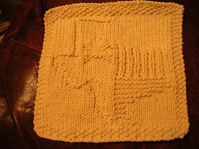 Ravelry: Texas Flag Dishcloth pattern by Enid Danforth