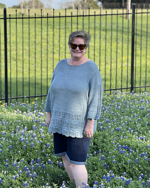 Ravelry: OJenny's Among Petals — Test Knit